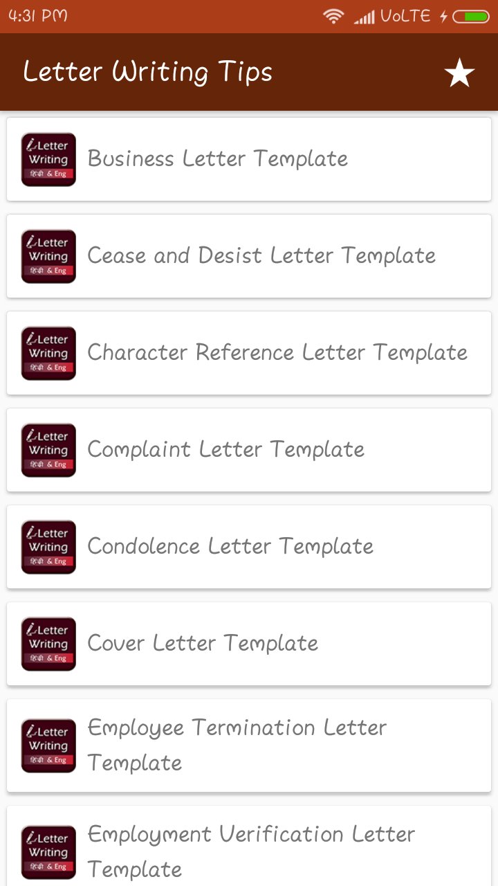Letter Writing Guide (Formats) APK 안드로이드용 다운로드 - 최신 버전