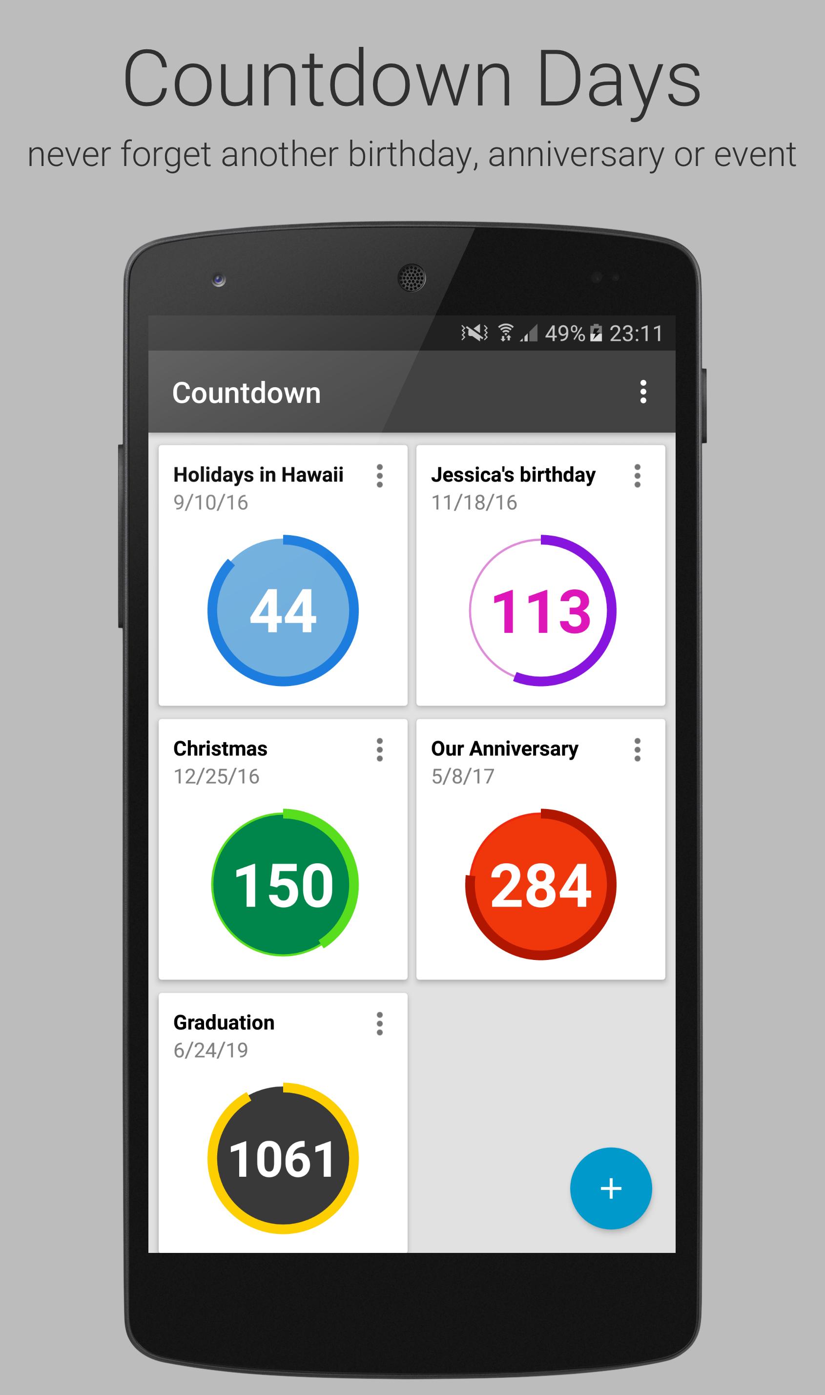 Countdown Days - App & Widget for Android - APK Download Countdown Days - App & Widget for Android - APK Download
