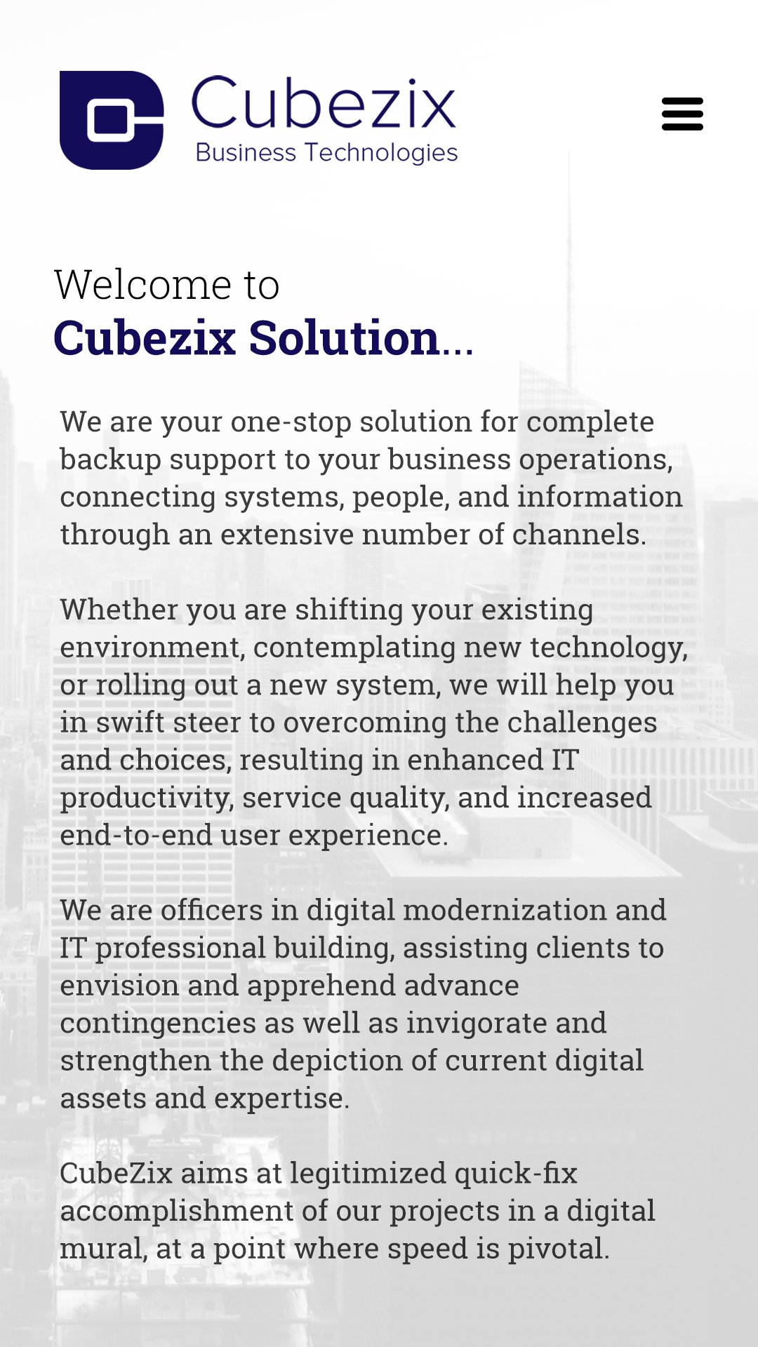 CubeZix Solutions APK للاندرويد تنزيل