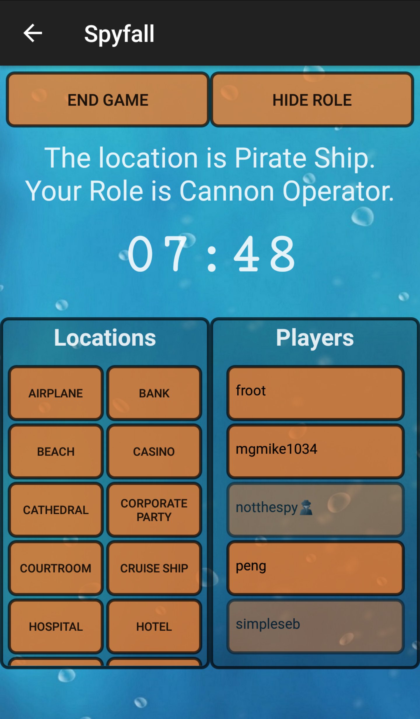 Descargar Spyfall APK Última Versión 1.11 para Android
