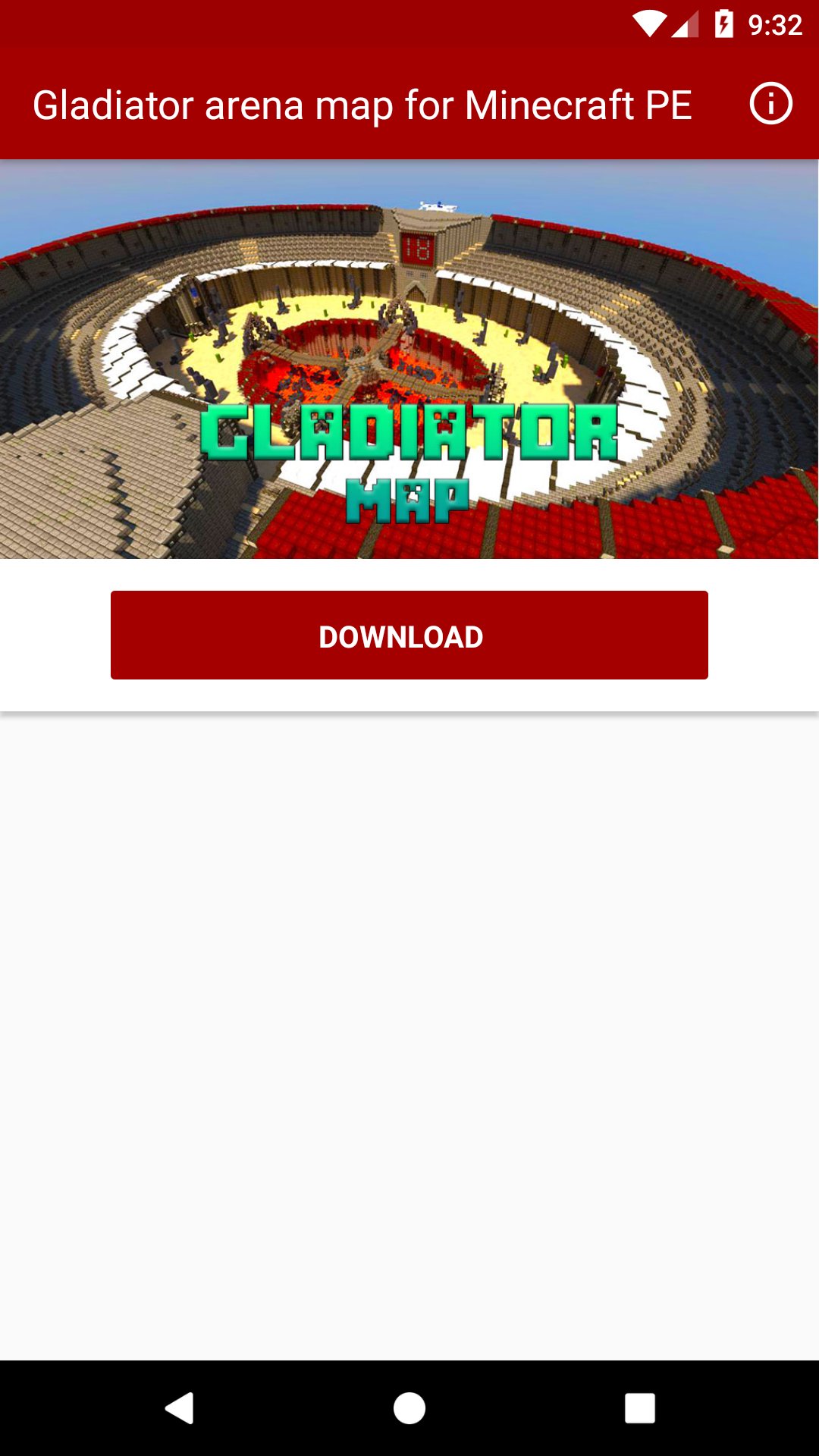 Descargar Gladiator arena map for Minecraft PE APK Última Versión 2.4.0 para Android