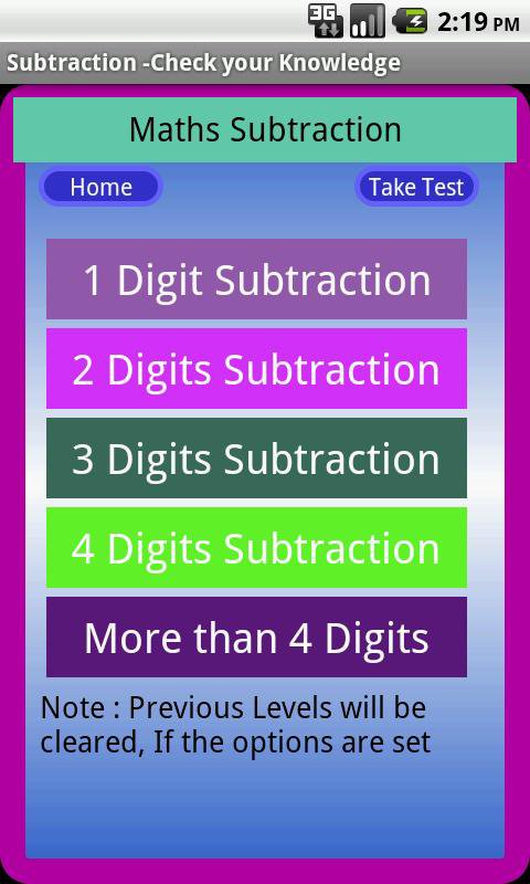Subtraction - Mathematics APK for Android Download
