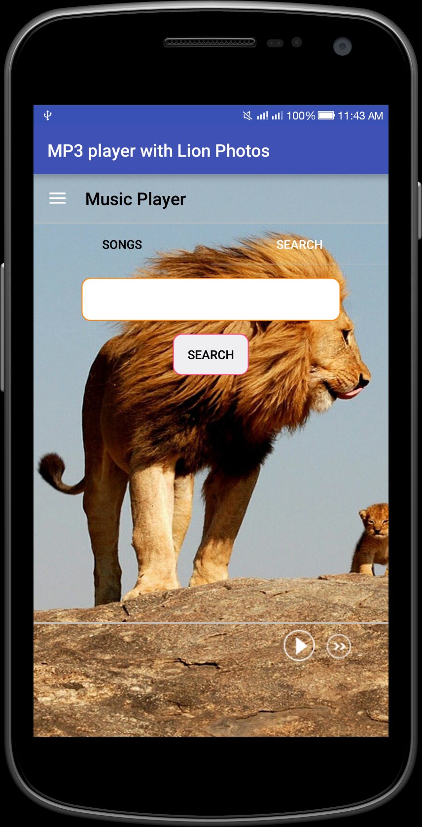 MP3 Downloader Lion Photo APK 2.0 pour Android Gratuit télécharger