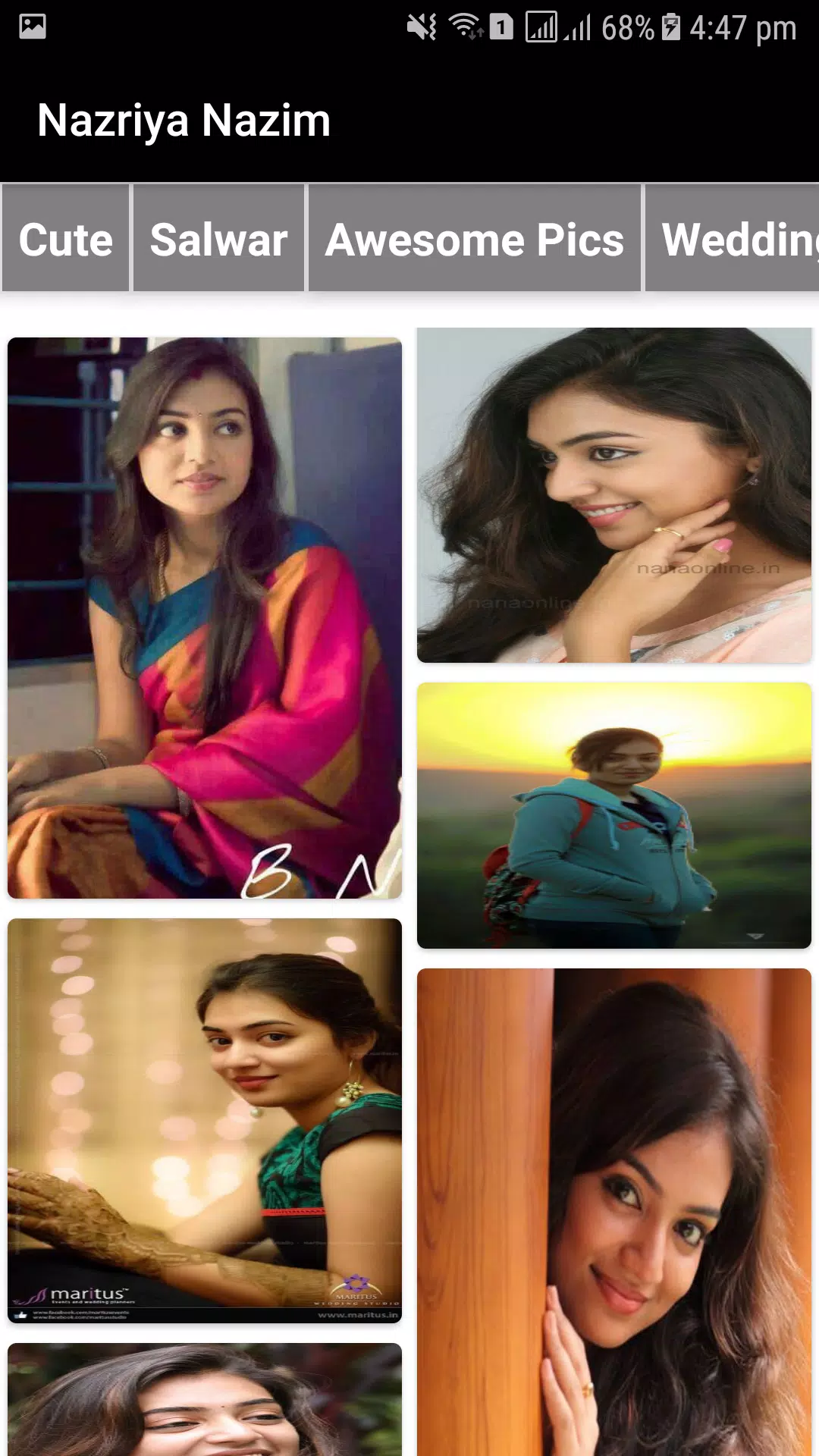 Nazriya Nazim In Salwar