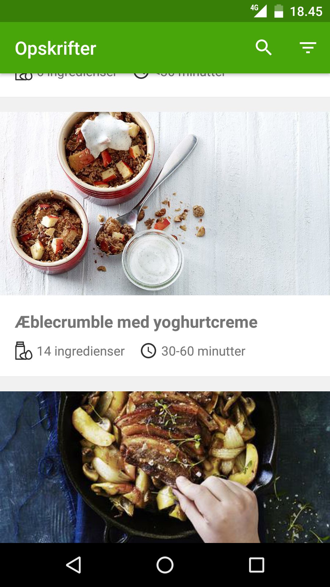 Danske opskrifter APK for Android Download