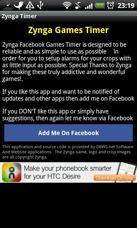 Zynga Games Timer for Android APK Download for Android - Latest Version