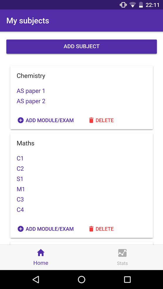 Exam past paper score tracker APK for Android Download