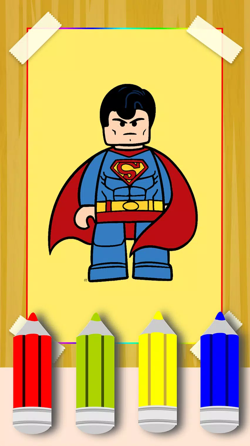 How To Draw Superman Lego