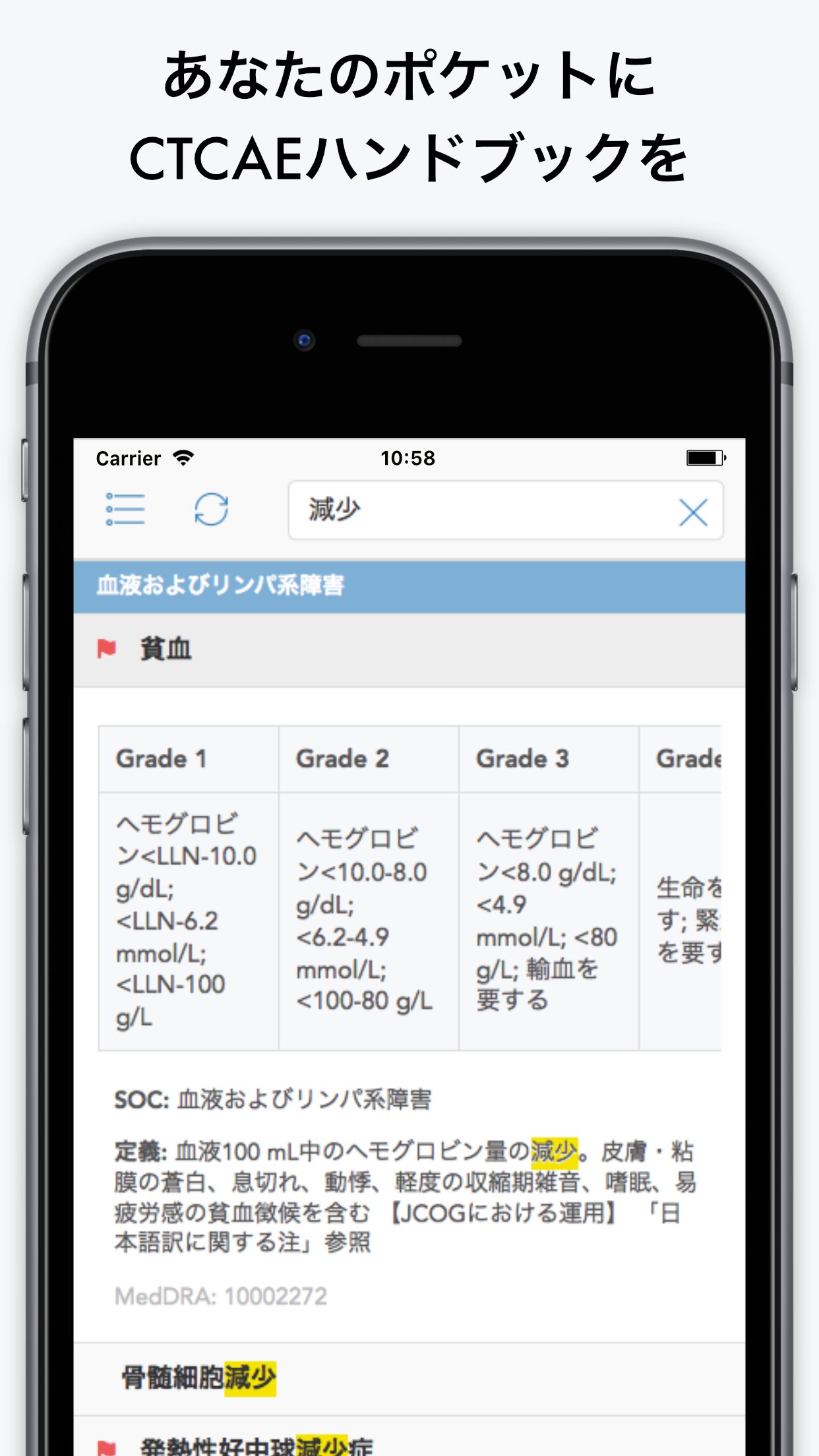 Android向けのCTCAE v4.0 日本語訳 APKをダウンロードしましょう