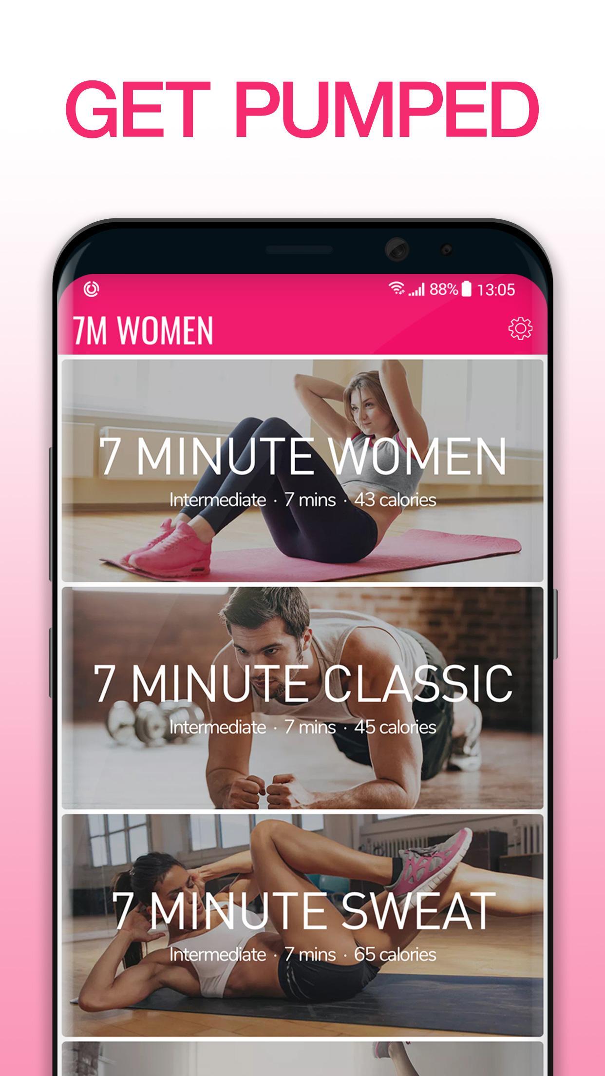 Workout For Women Weight Loss Fitness App By 7M For Android APK workout-for-women-weight-loss-fitness-app-by-7m-for-android-apk