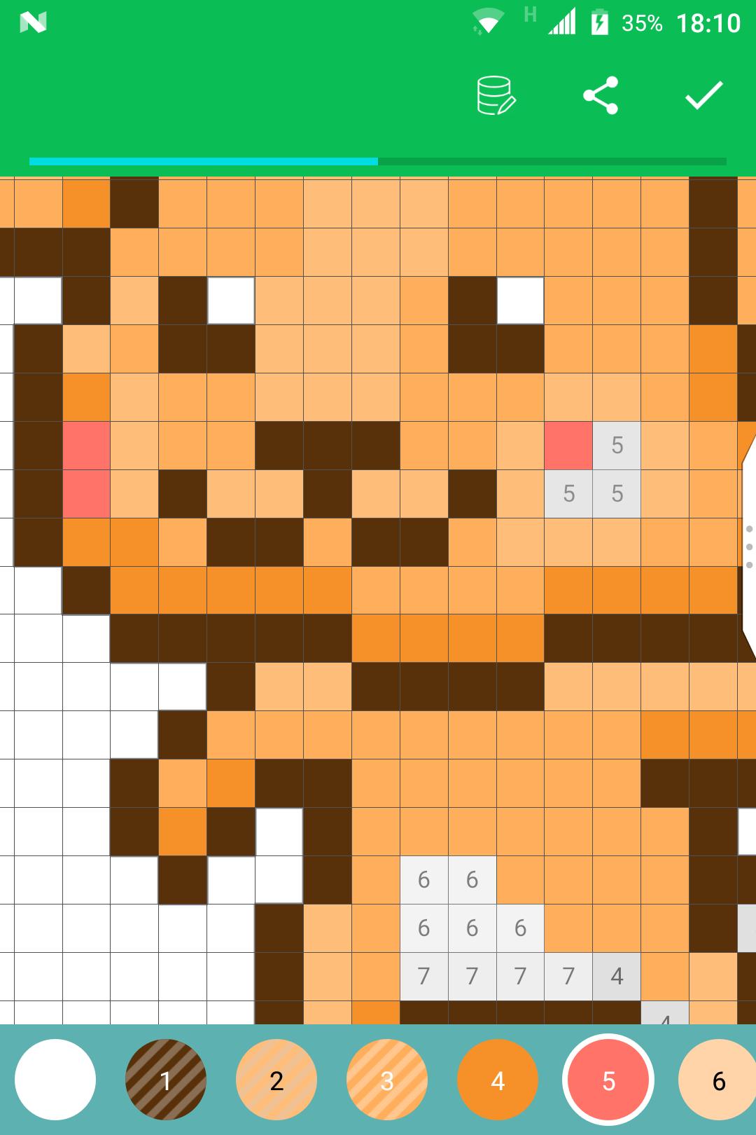 Color By Number Animals color-by-number-animals