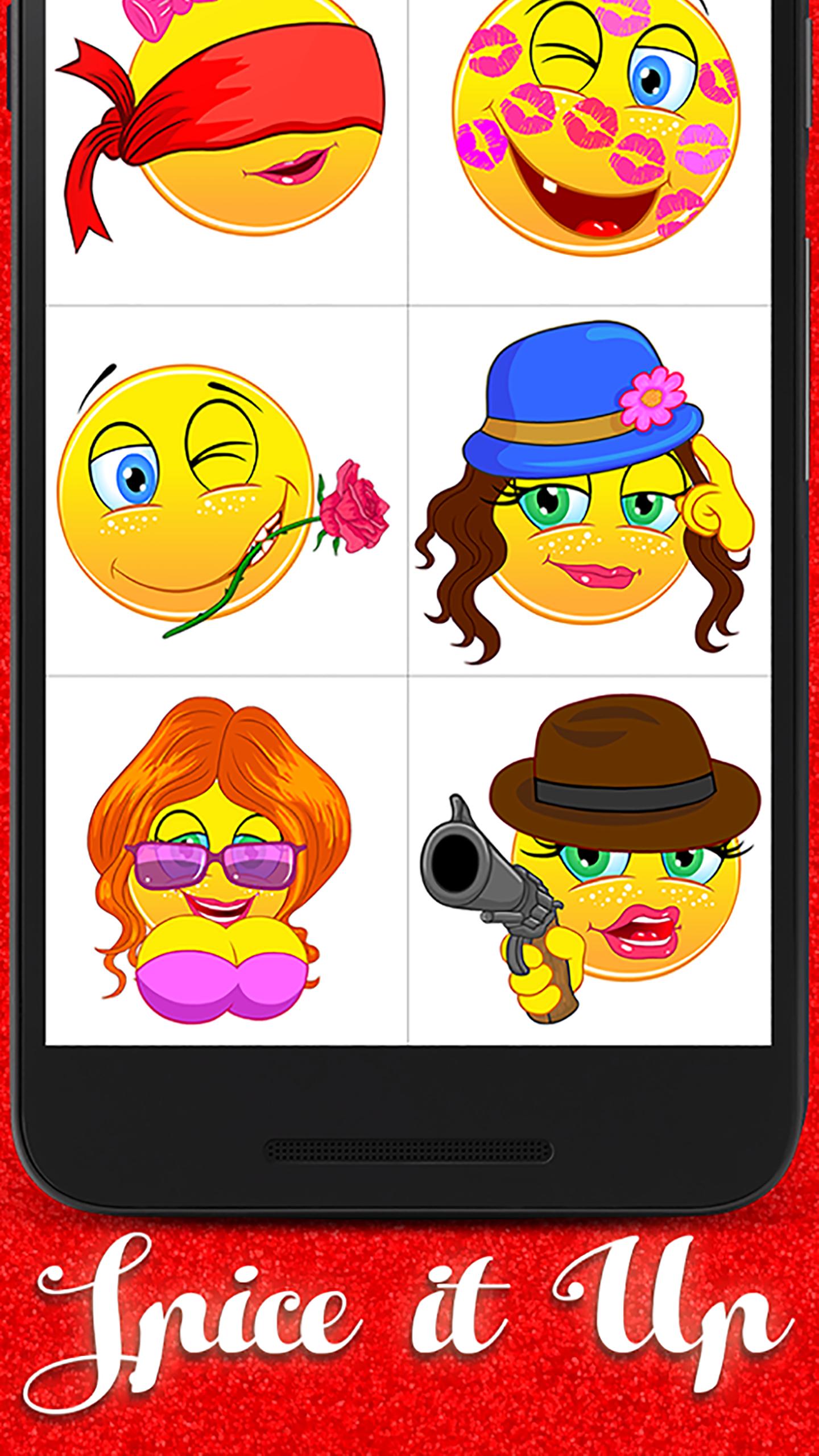Adult Emojis Clip Art