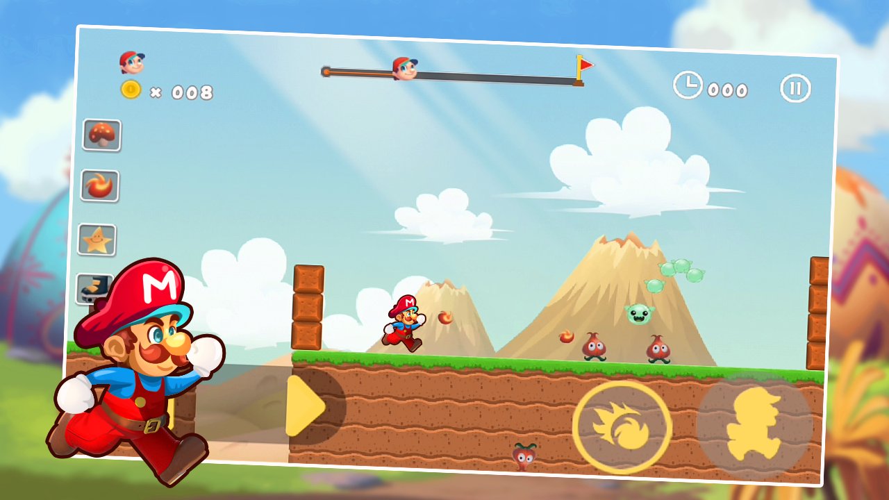 Smash Adventure Jungle Mario APK for Android Download