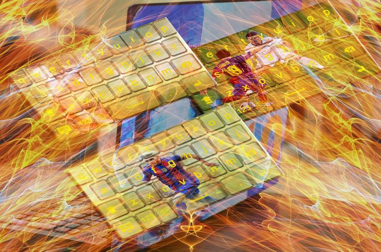 Tải xuống APK Messi emoji keyboard themes cho Android