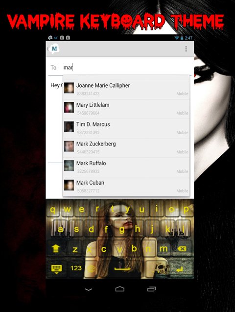 vampire diaries keyboard theme APK for Android Download