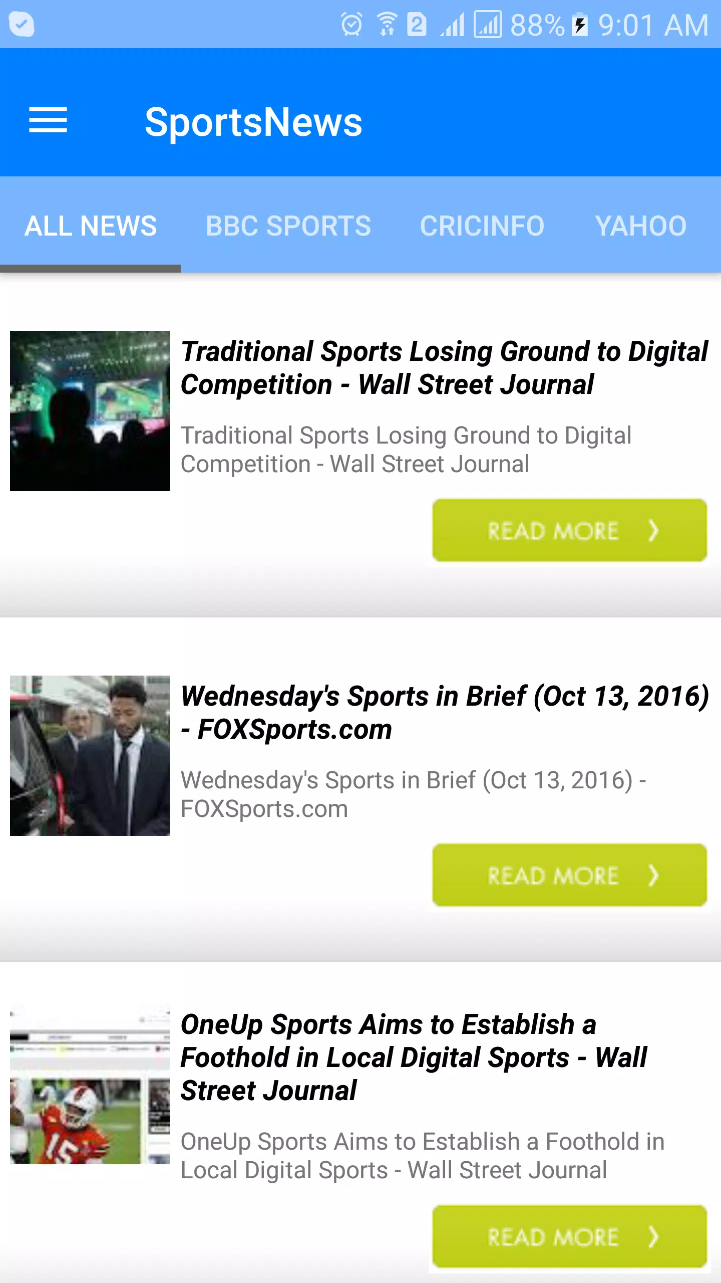 Latest Sports News Headlines