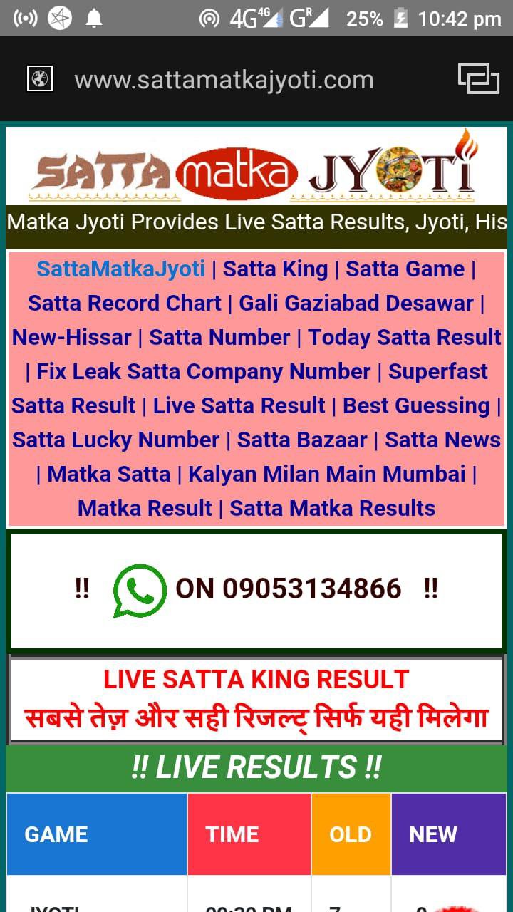 SATTA MATKA JYOTI APK للاندرويد تنزيل