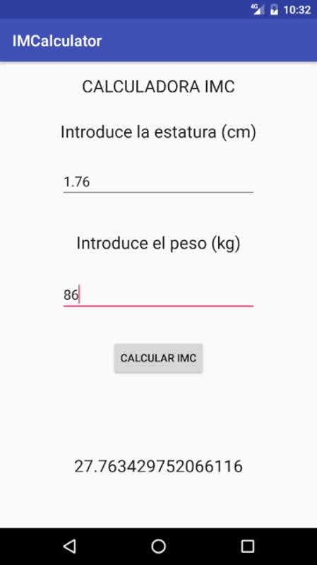 IMC Calculator for Android - APK Download