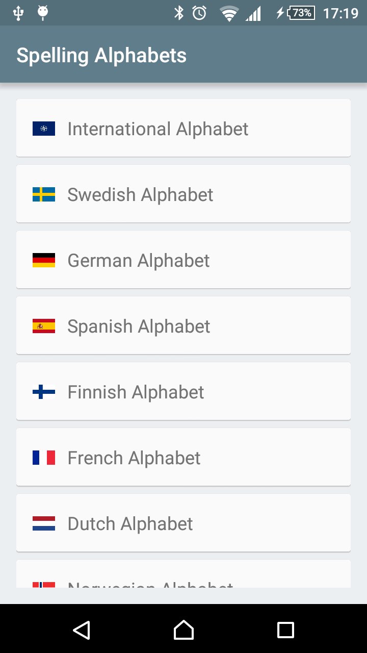 Spelling Alphabets APK for Android Download