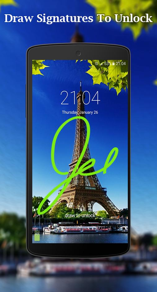 Скачать Gesture Lock Screen Apk для Android