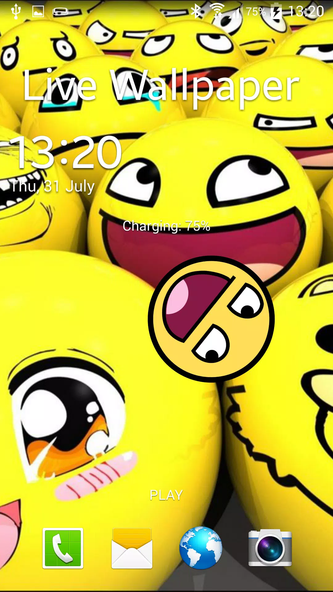 Smiley Wallpaper For Android