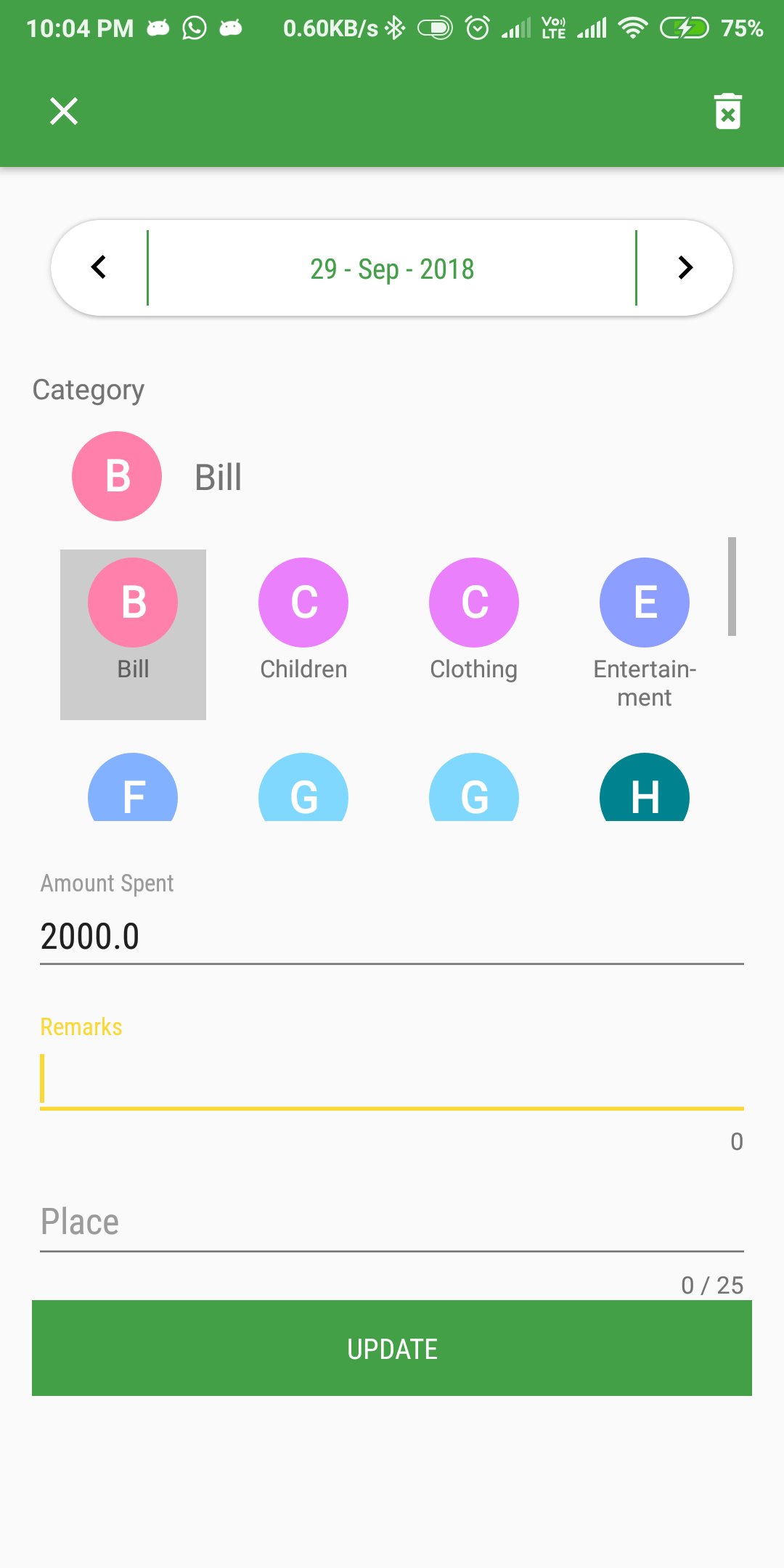 Descarga de APK de Tracker para Android