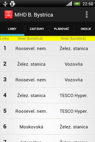Download MHD Banská Bystrica & Zvolen latest 0.3.7 Android APK