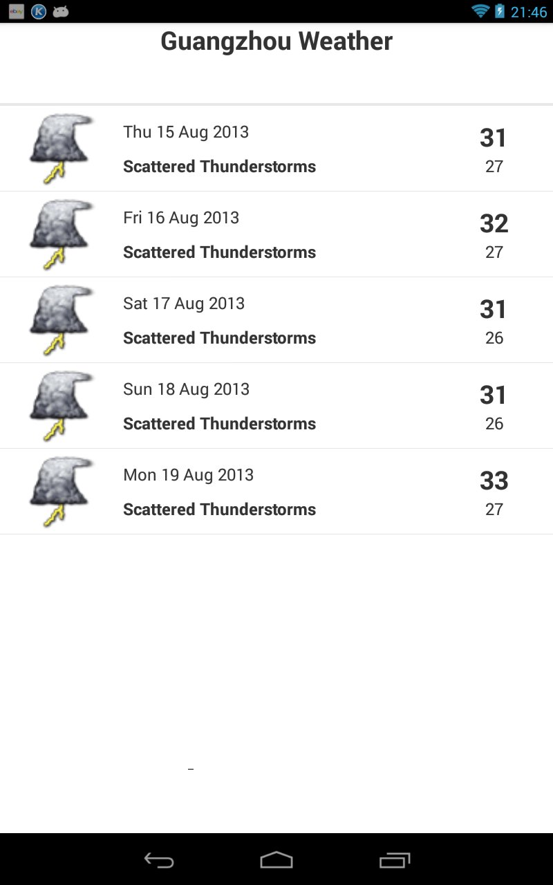 Guangzhou Weather安卓版应用APK下载