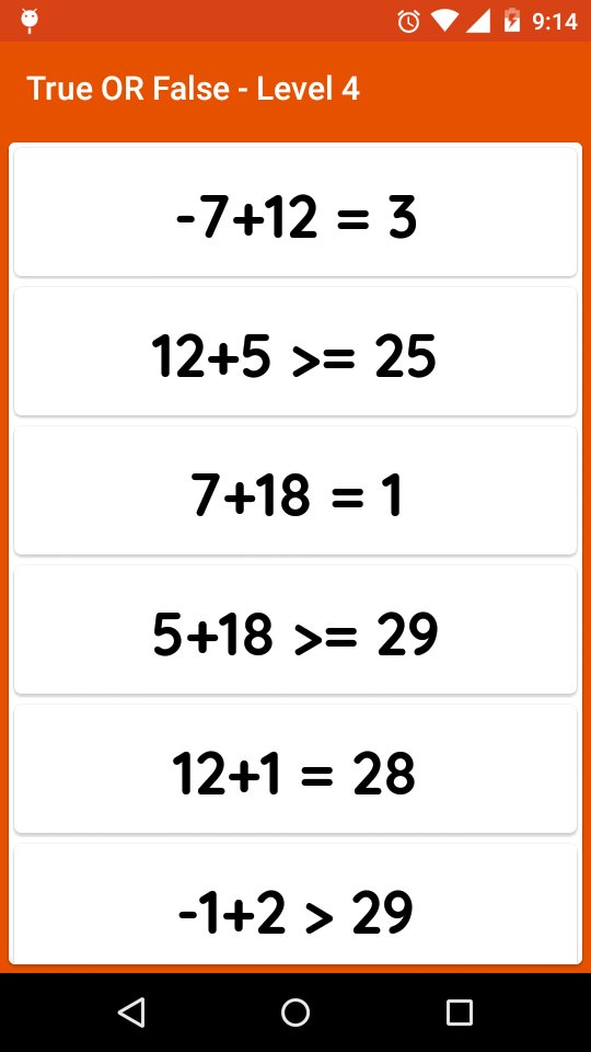 Math Game -True or False APK for Android Download