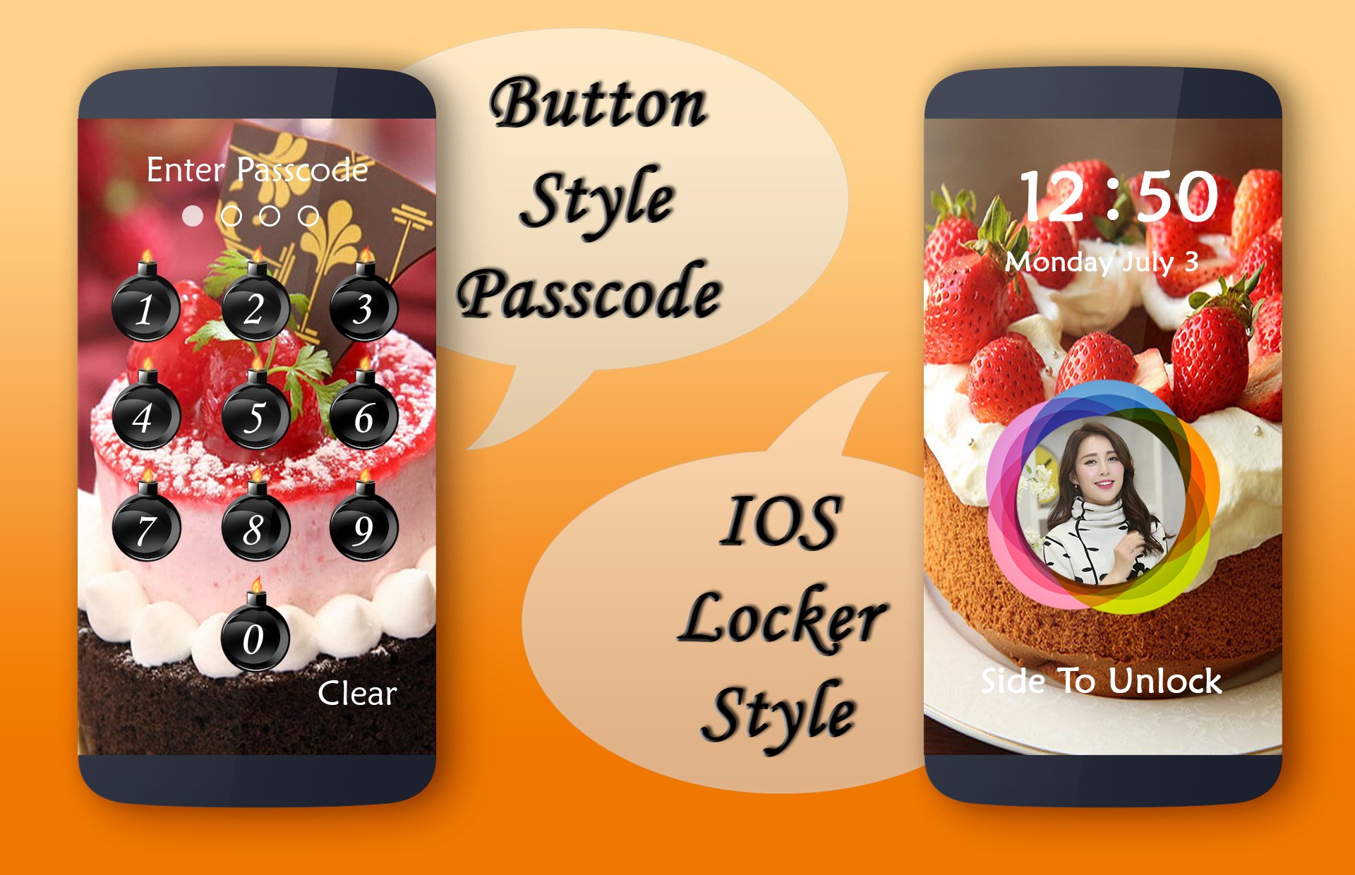 Cake Lock Screen APK for Android Download
