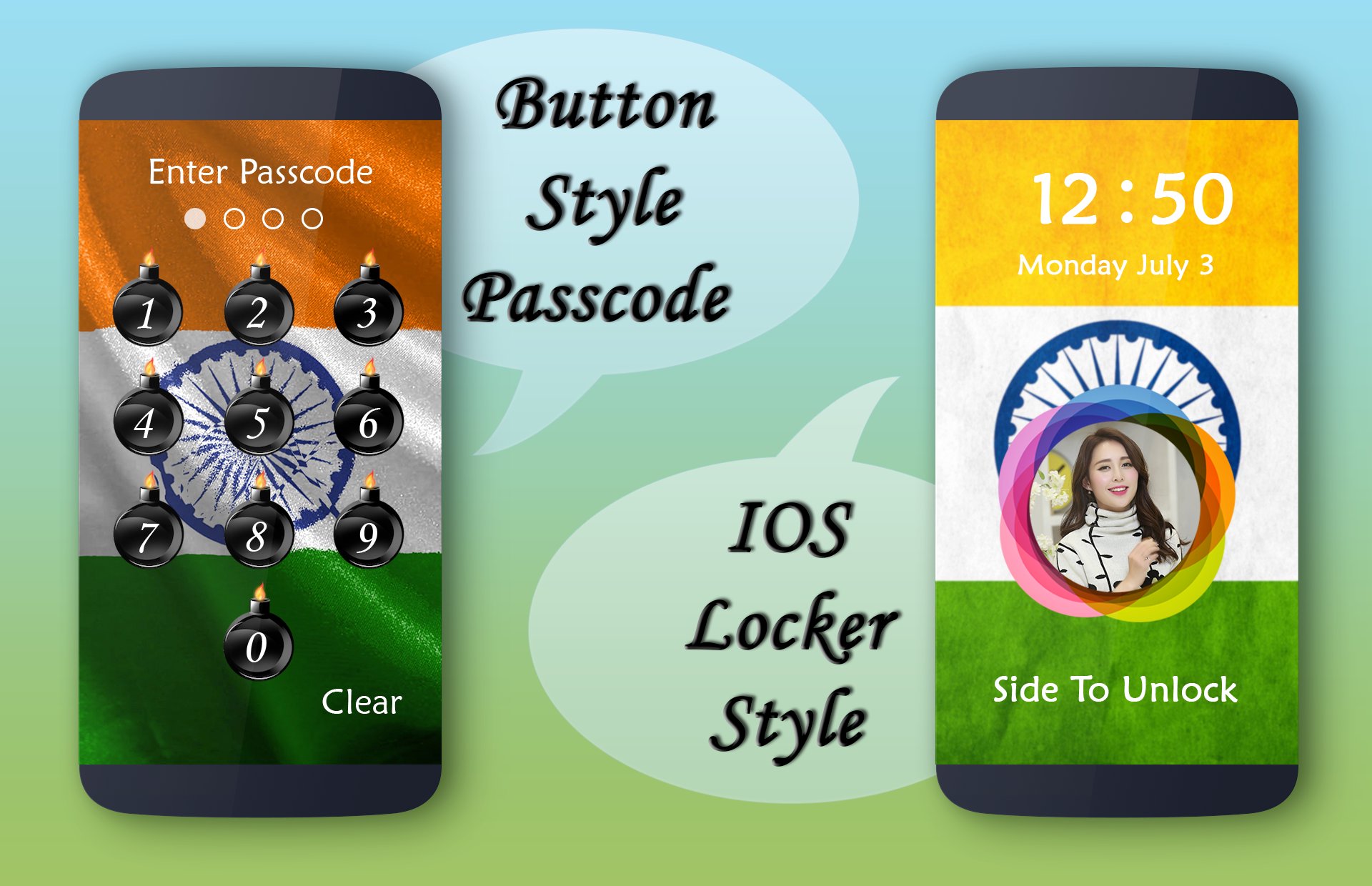 Indian Flag Lock Screen APK for Android Download