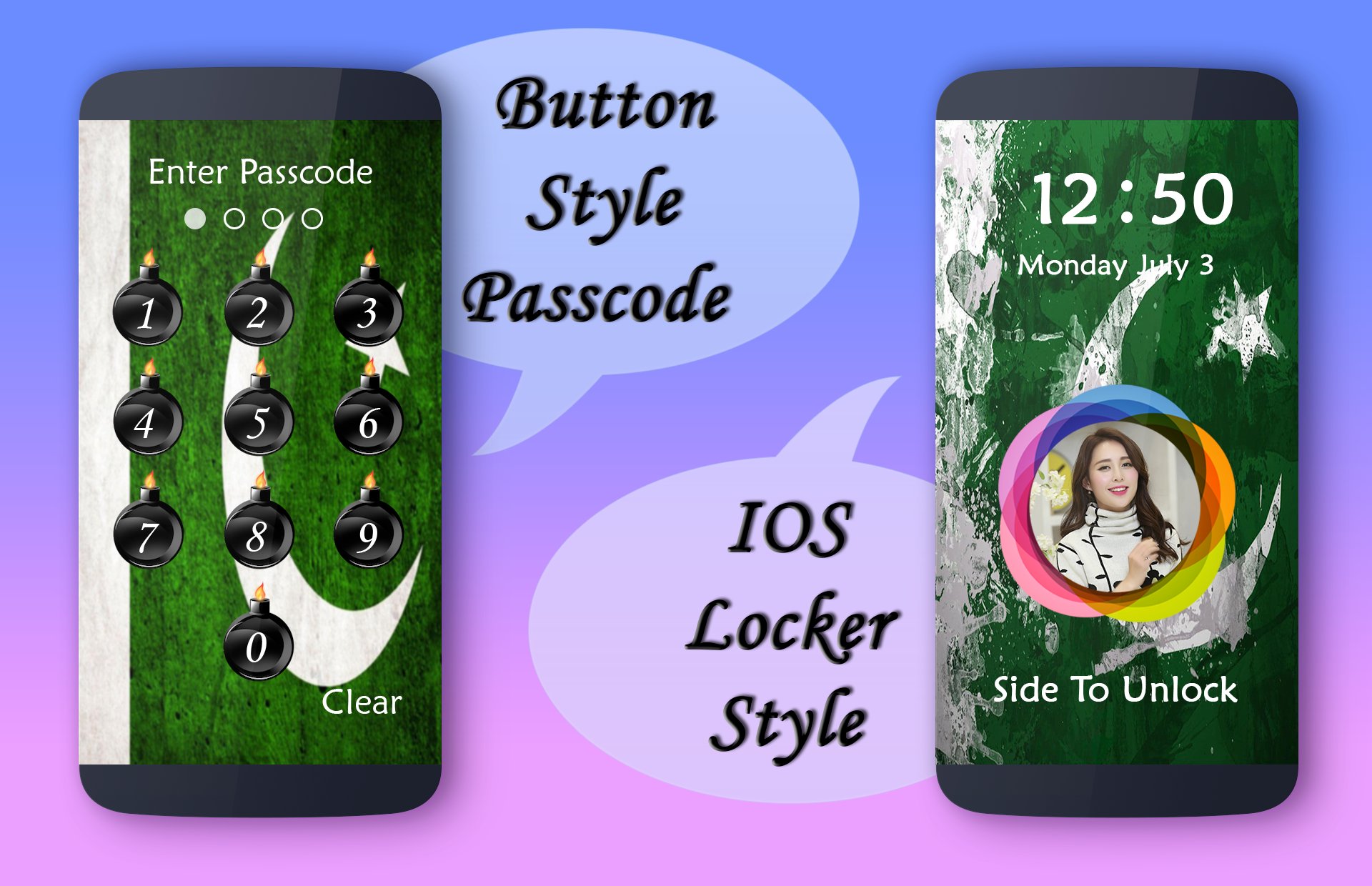 Pakistan Flag Lock Screen APK for Android Download