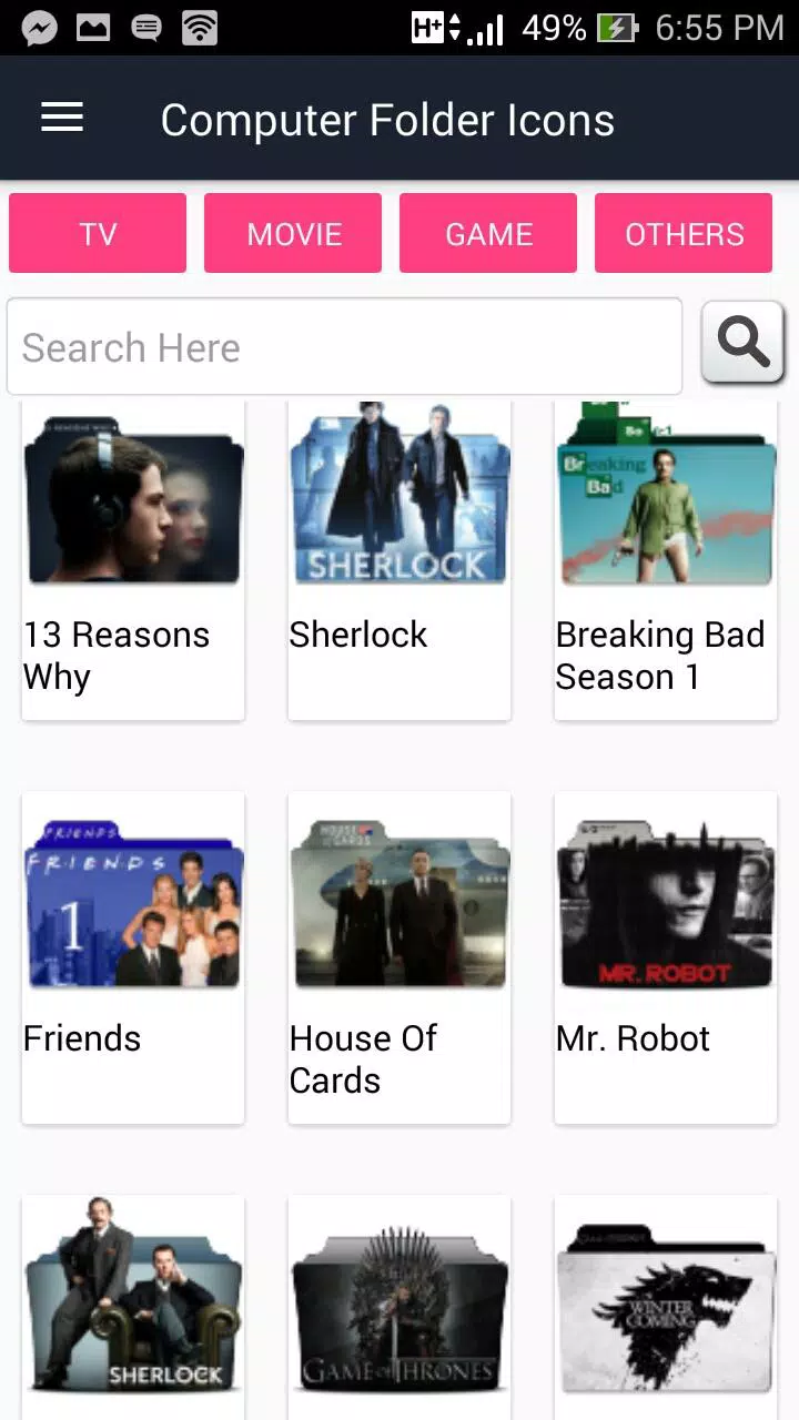 Game Folder Icon Android