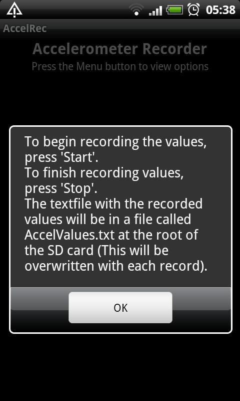 Accelerometer Recorder APK for Android Download