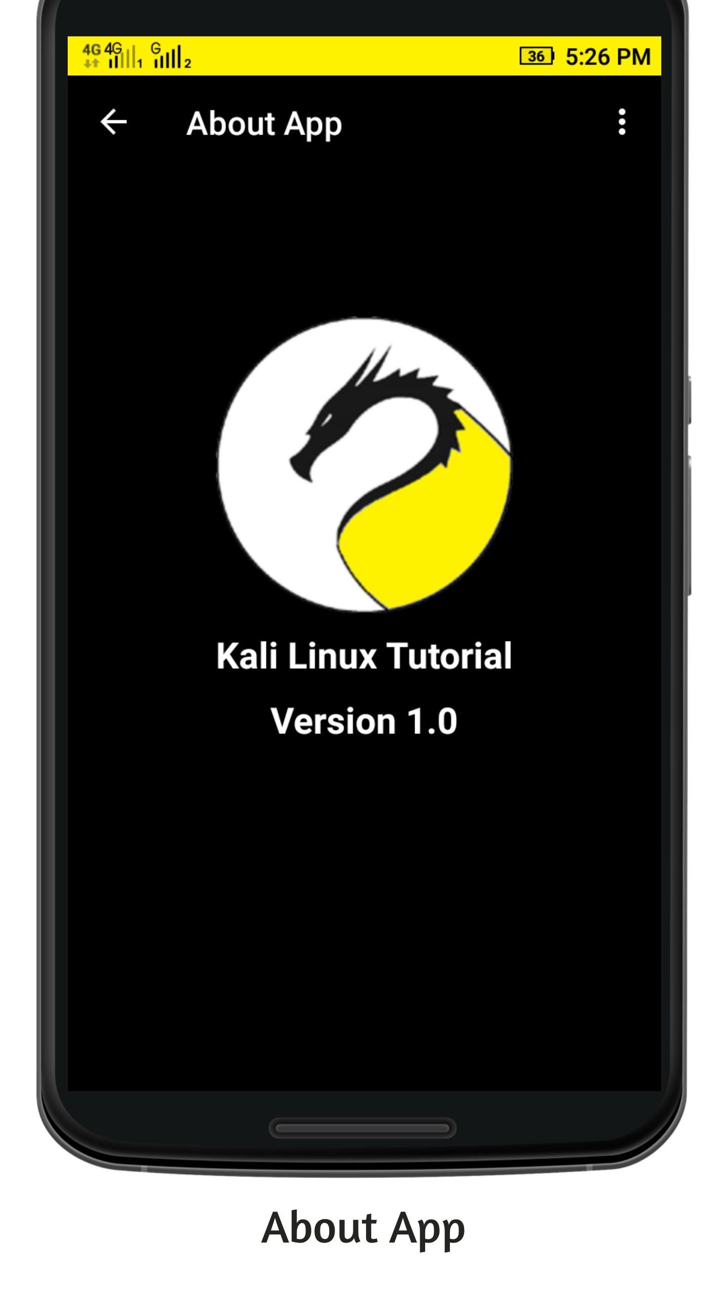 Descarga de APK de Tutorial For Kali Linux para Android Descarga de APK de Tutorial For Kali Linux para Android