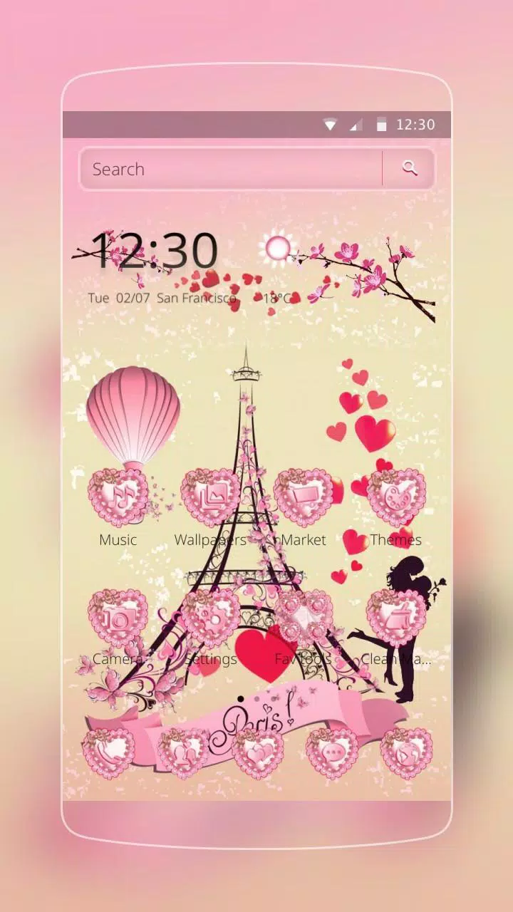 Eiffel Tower Love Theme