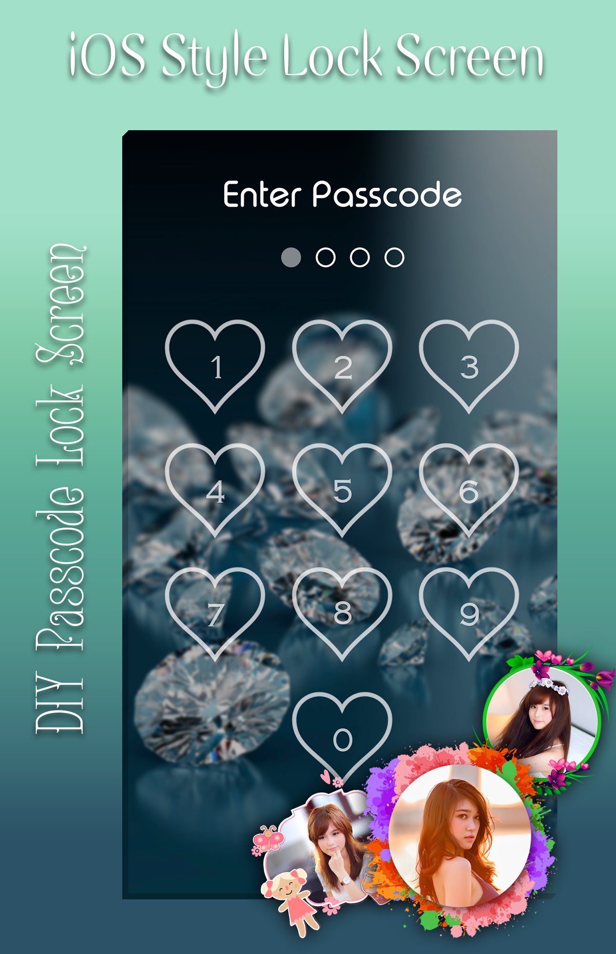 Descarga de APK de Diamond Lock Screen para Android