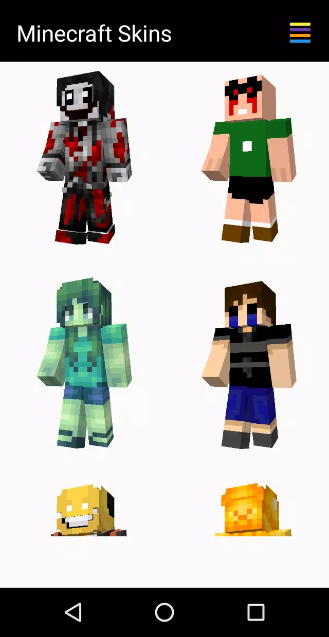 Creepypasta Minecraft Skins