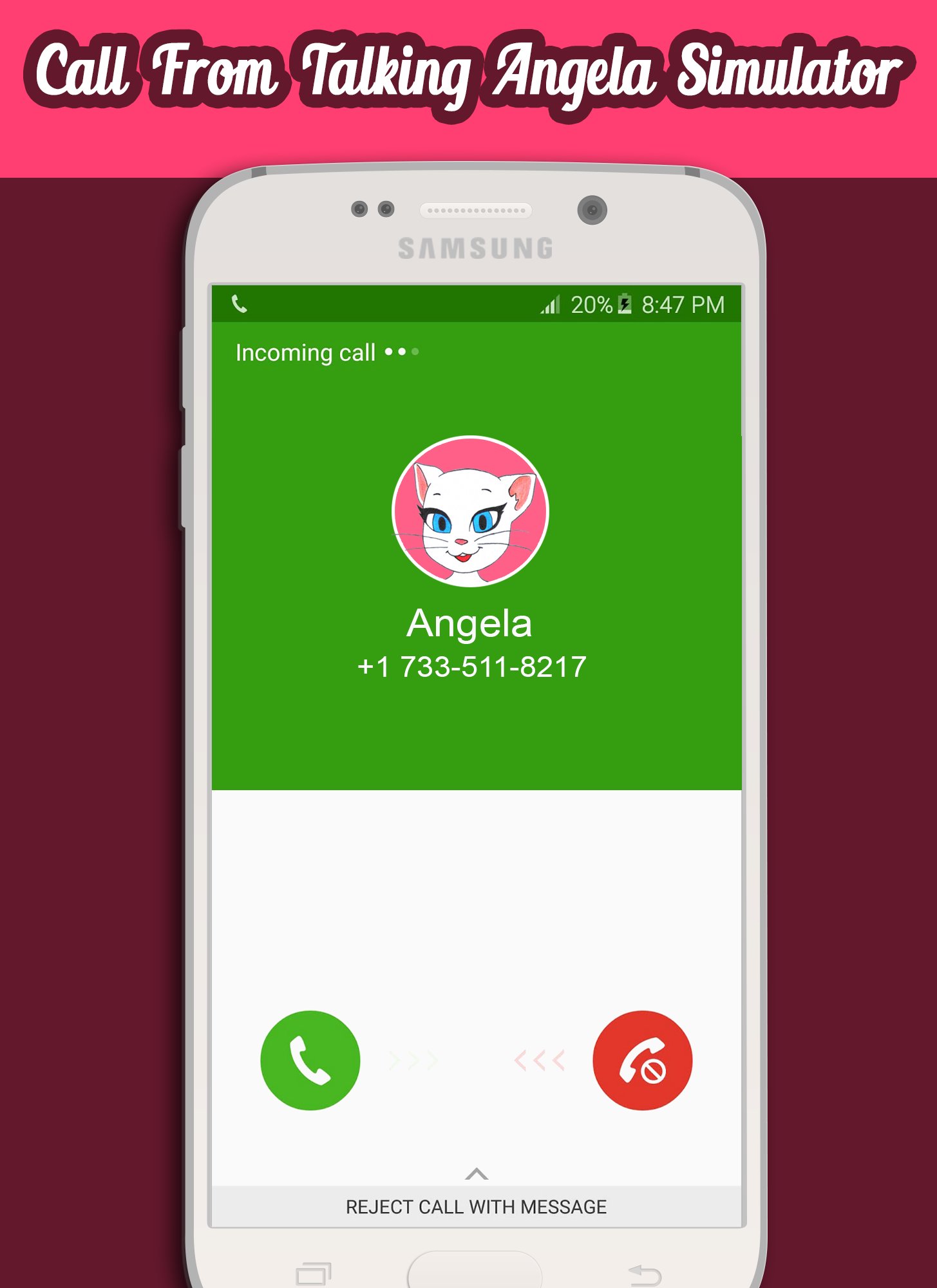 Call From Talking Angela APK for Android Download