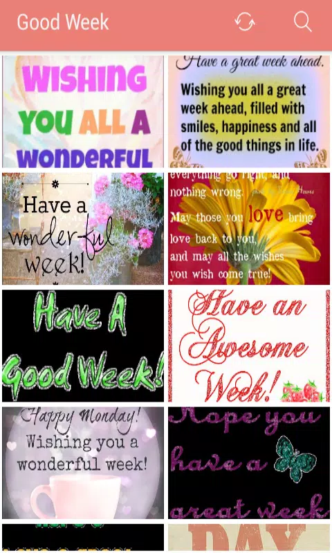 Good Morning Have A Great Week Ahead