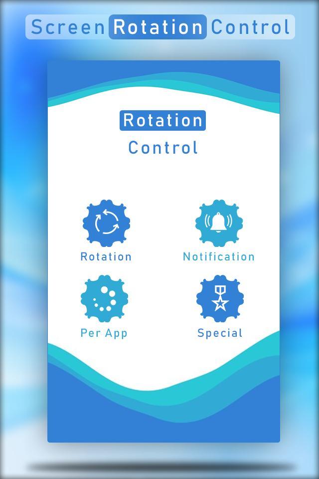 Screen Rotation Control APK للاندرويد تنزيل