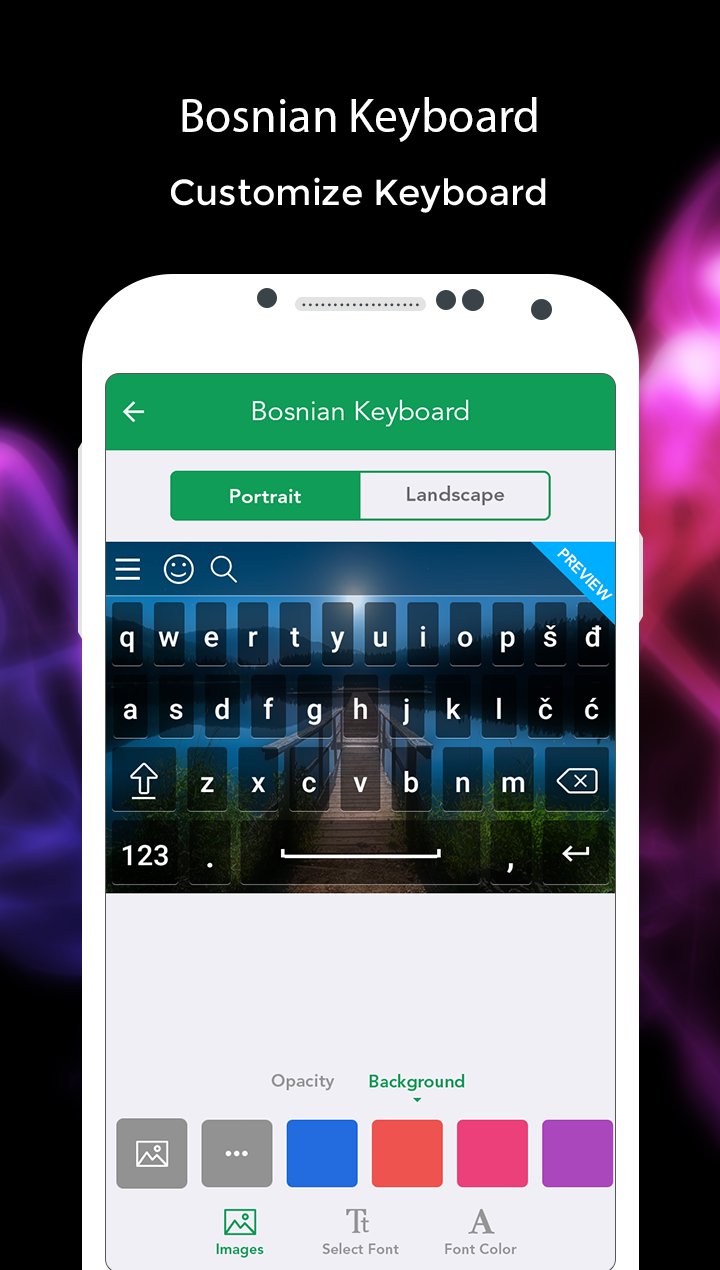 Descargar Bosnian Keyboard APK Última Versión 1.0 para Android