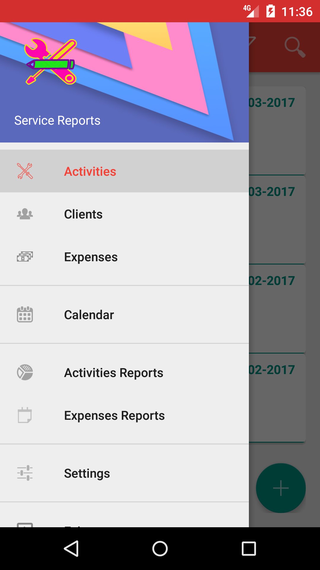 Service Reports APK für Android herunterladen