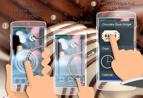 Chocolate Widget Clock APK for Android Download