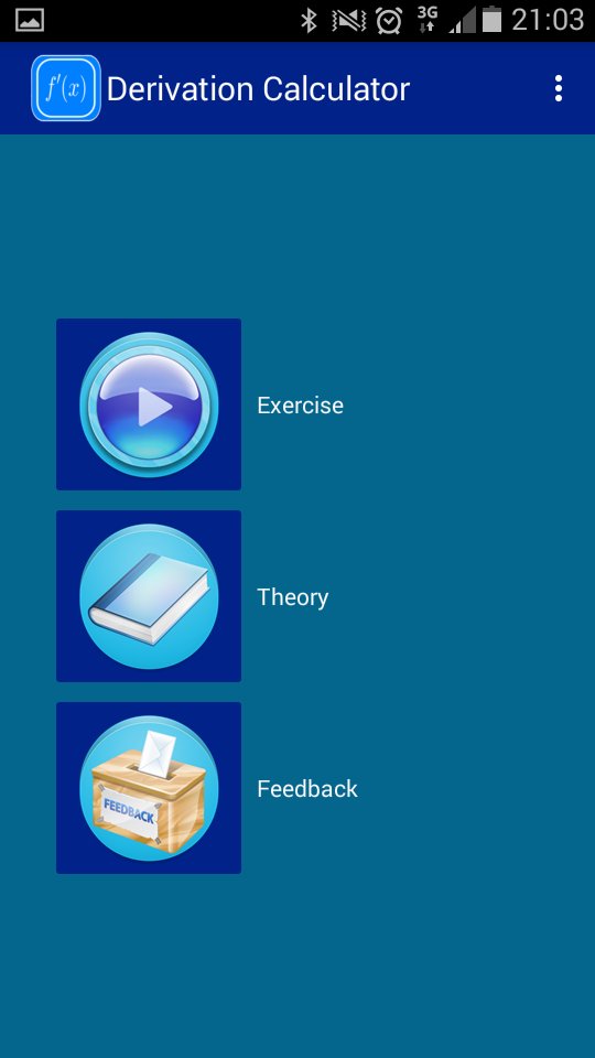 Function Derivatives, offline أحدث إصدار 1.8 للأندرويد