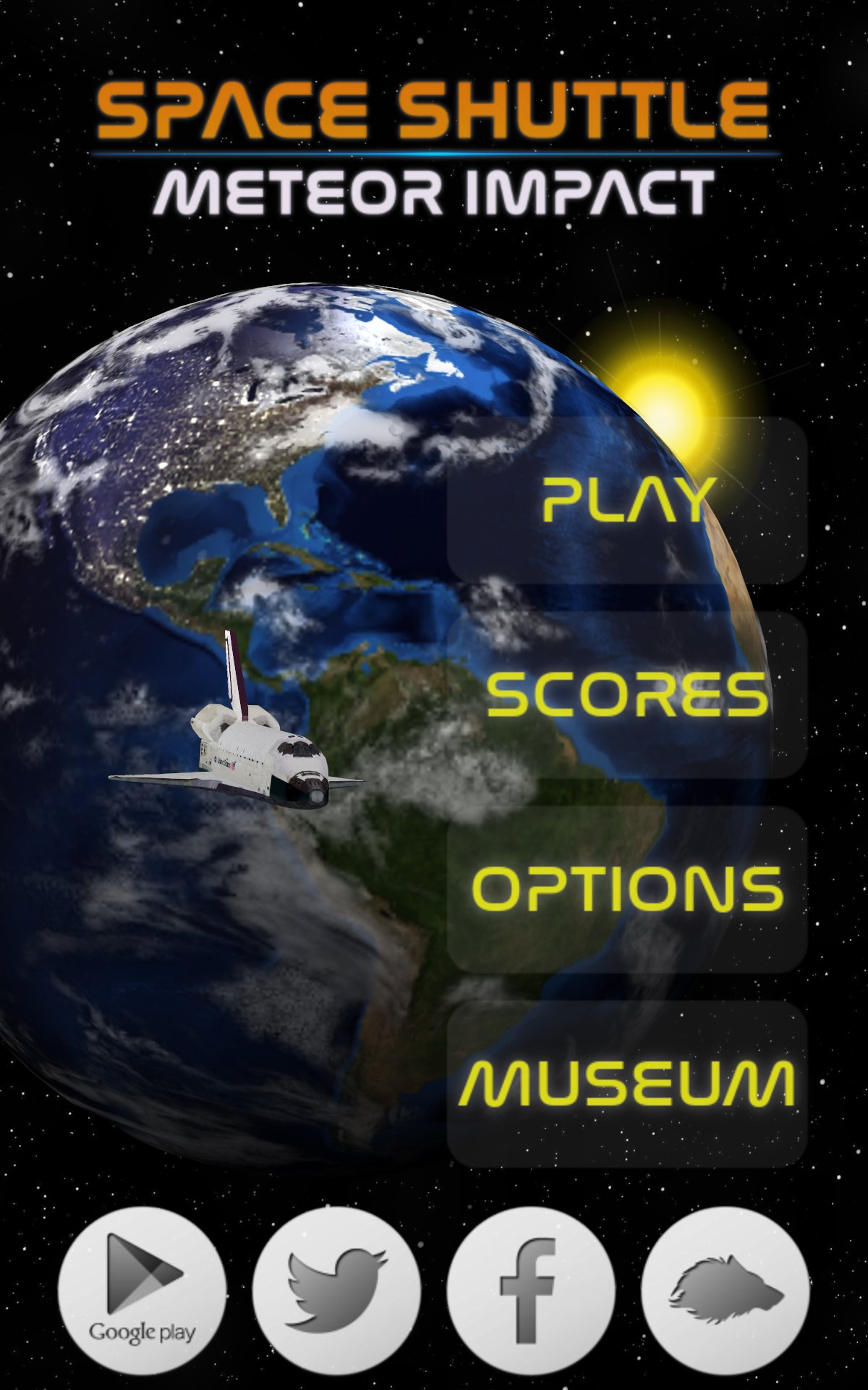 Space Shuttle: Meteor Impact Latest Version 1.4 for Android