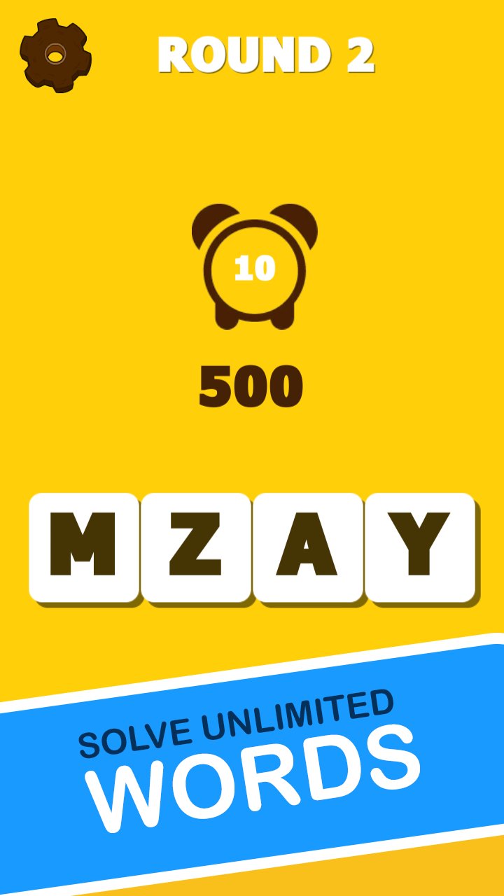 Word Scramble New: Word Puzzle Game APK untuk Unduhan Android