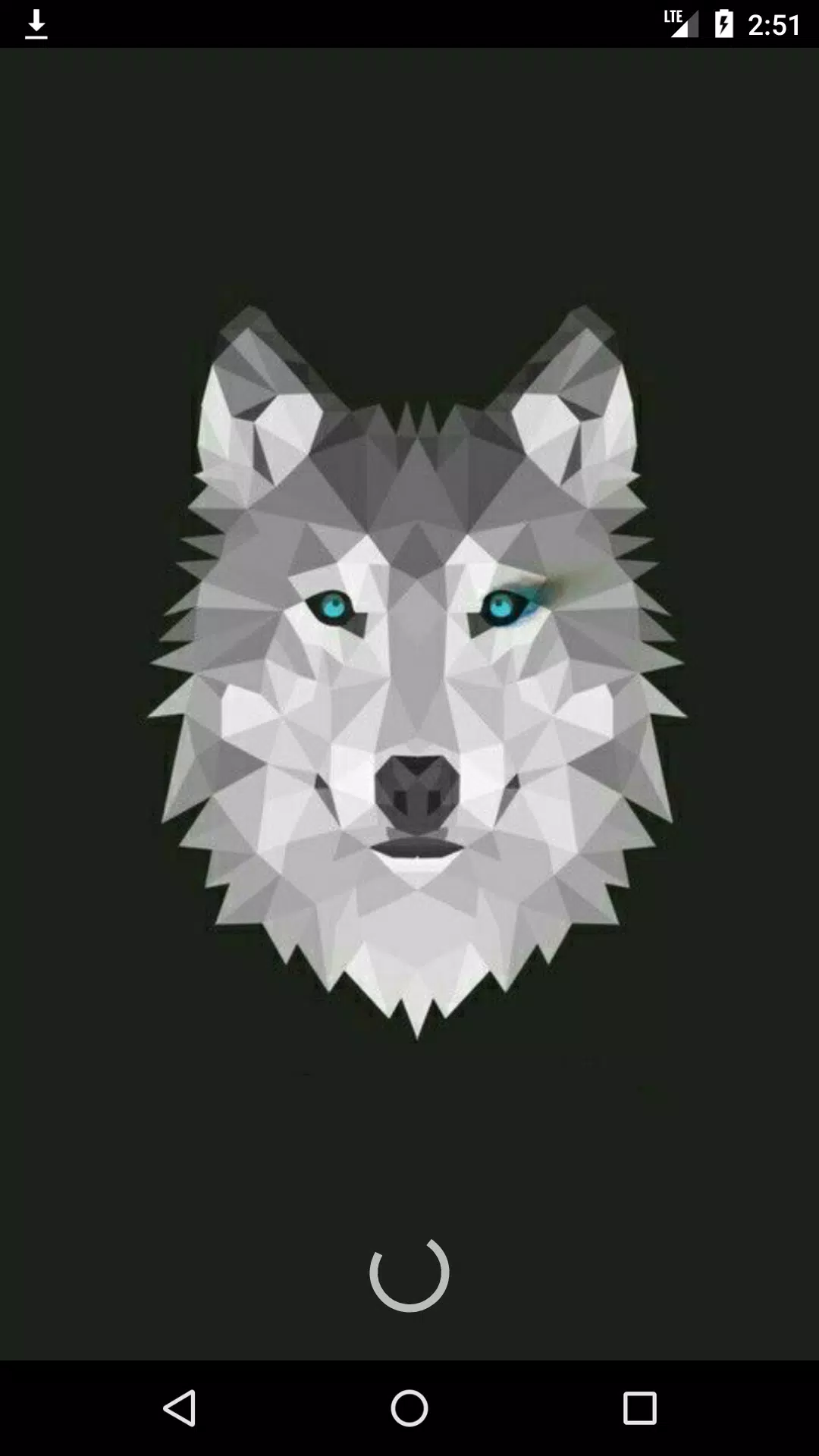 Geometric Wolf Iphone Wallpaper
