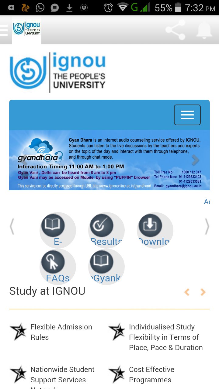 Welcome to IGNOU APK for Android Download