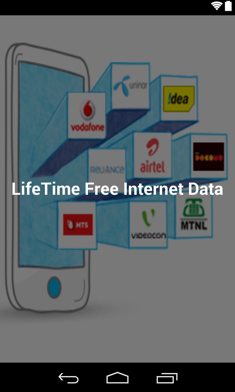 Lifetime Free Internet Data APK for Android Download